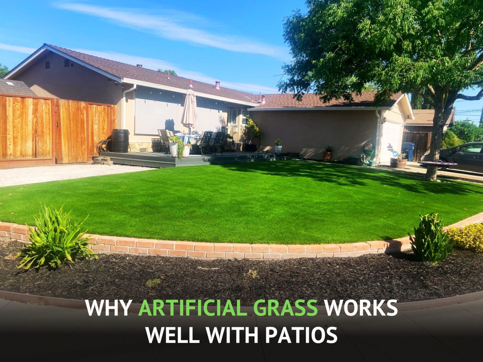 Dallas Patio Design: Artificial Grass Ideas & Benefits