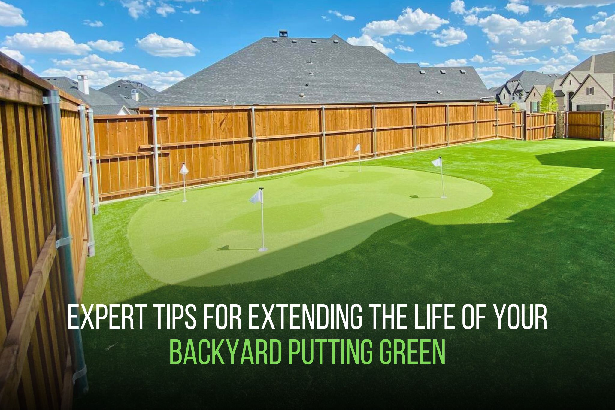Dallas Backyard Putting Greens: Lifespan Guide