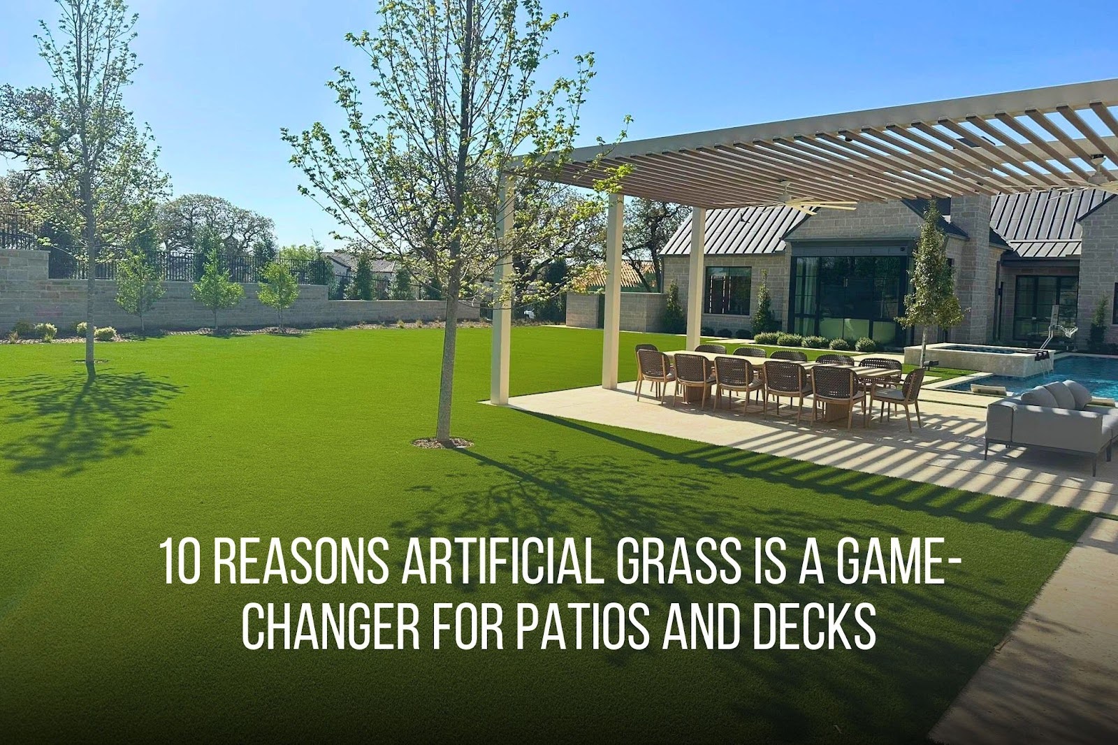 Artificial Grass for Patios & Decks: 10 Benefits
