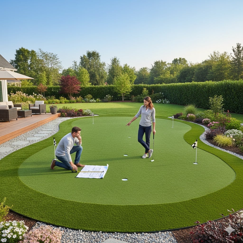 How to Decide on the Right Backyard Putting Green Size - Synthetic ...