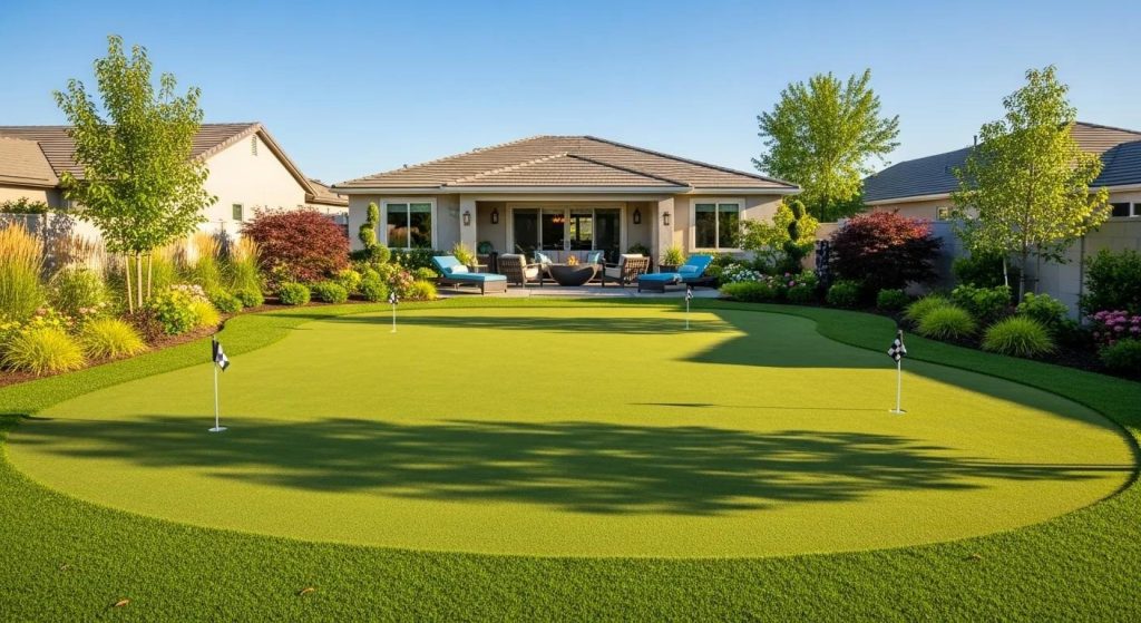 How to Decide on the Right Backyard Putting Green Size - Synthetic ...